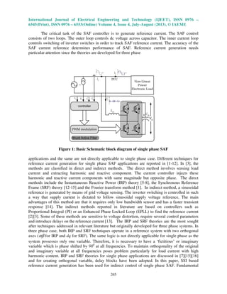 Indirect current controlled single phase shunt active filter | PDF