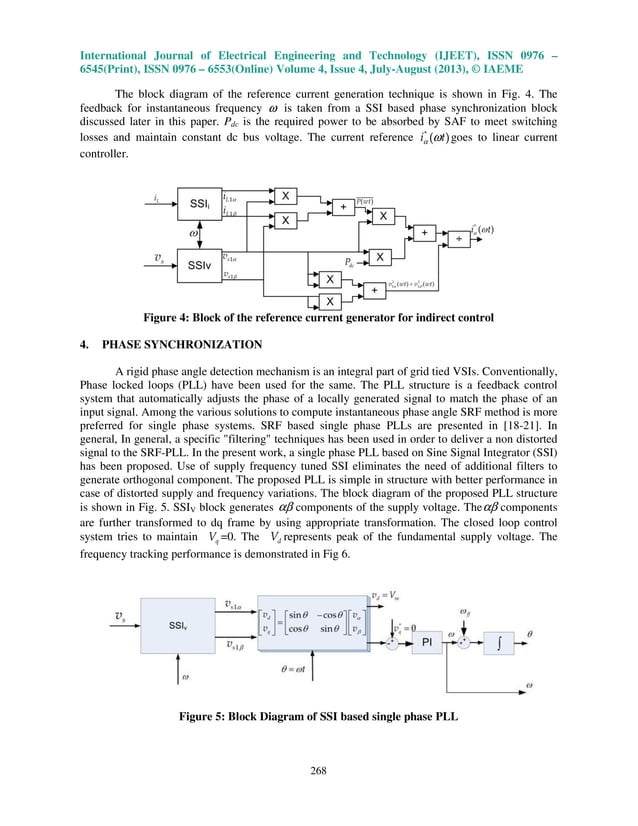 Indirect current controlled single phase shunt active filter | PDF