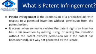 Indirect infringement of patents | PPTX