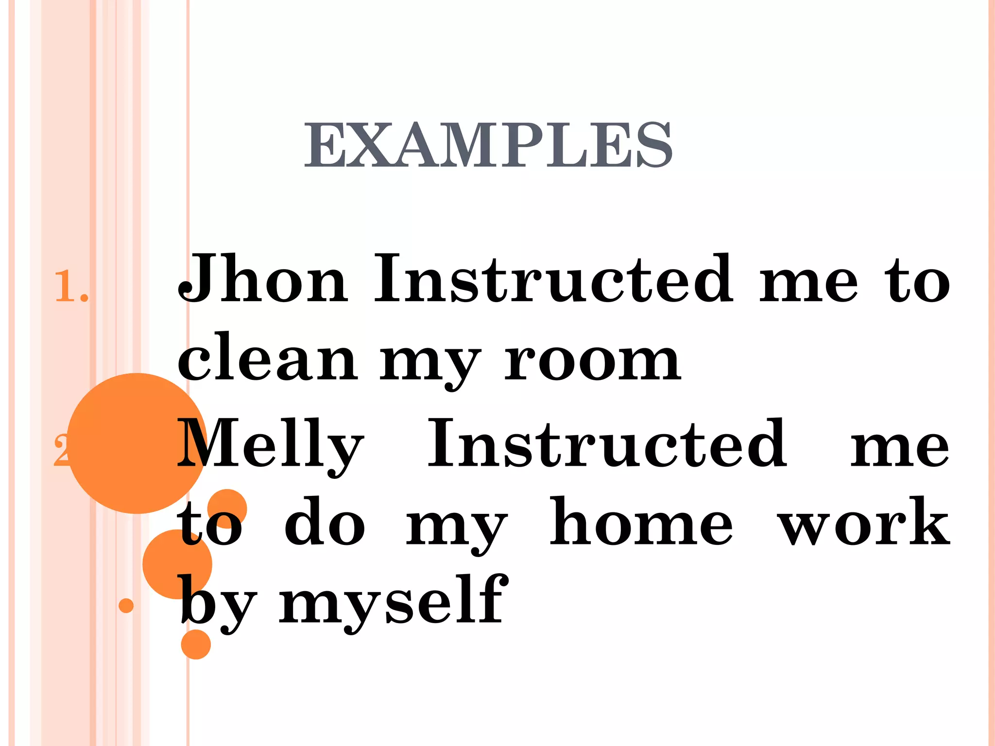 Indirect instruction, com mand, request and invitation | PPT