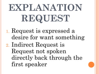 Indirect instruction, com mand, request and invitation | PPT
