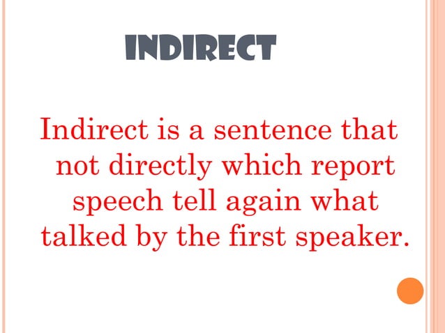Indirect instruction, com mand, request and invitation | PPT