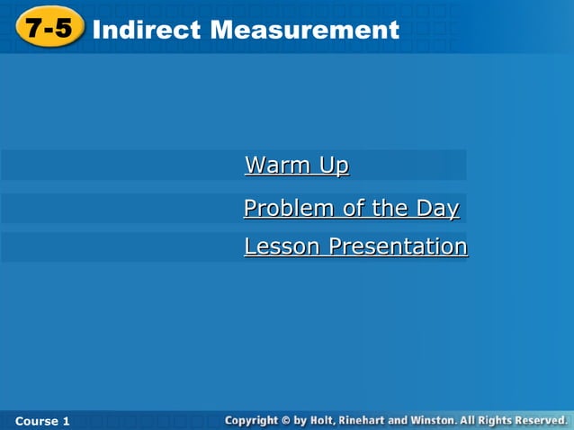 Indirect measurement | PPT