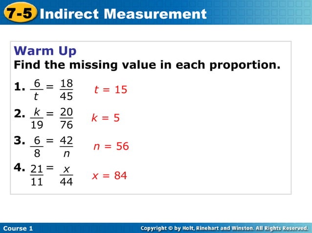 Indirect measurement | PPT