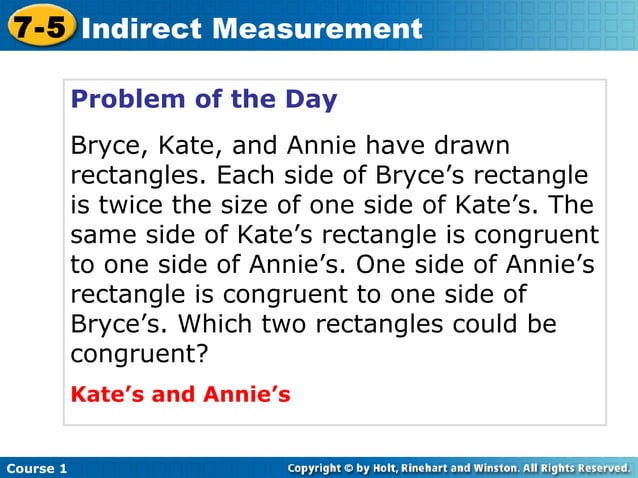 Indirect measurement | PPT