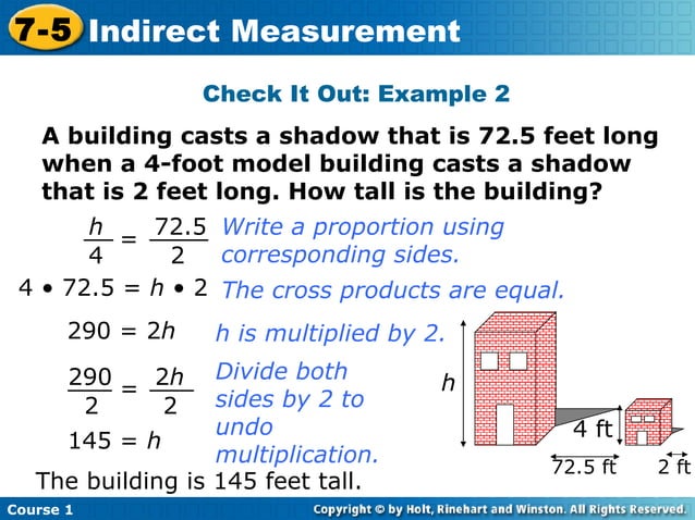 Indirect measurement