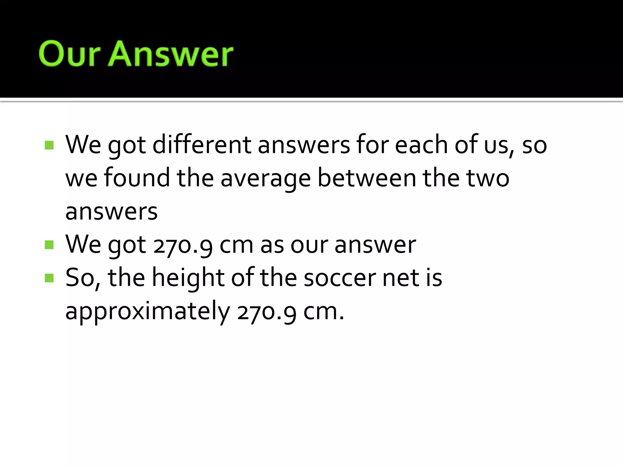 Indirect Measurement Project | PPTX