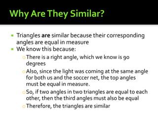 Indirect Measurement Project | PPTX