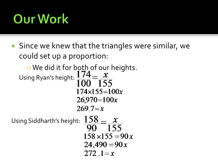 Indirect Measurement Powerpoint
