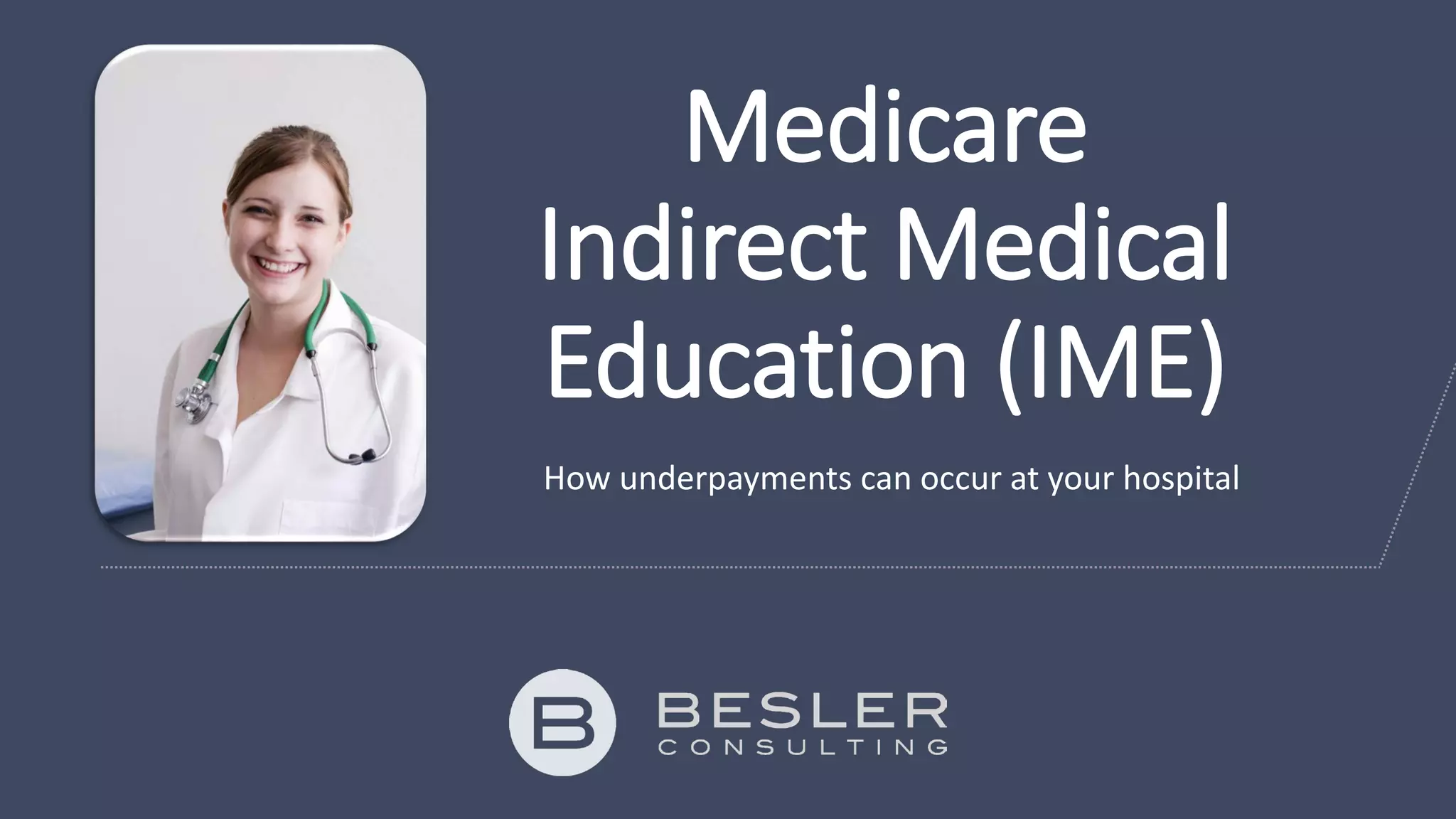 How Medicare Indirect Medical Education (IME) Underpayments Occur | PDF