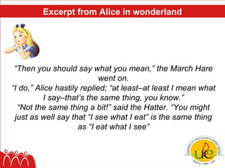 Indirectness in communication | PPT | Secondary Education | Education