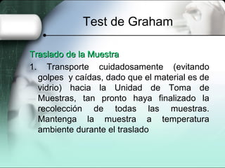 Test de Graham | PPT