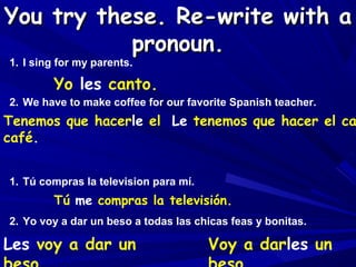 Indirect object | PPT