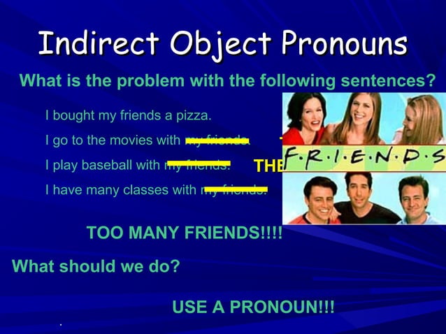 Indirect object | PPT