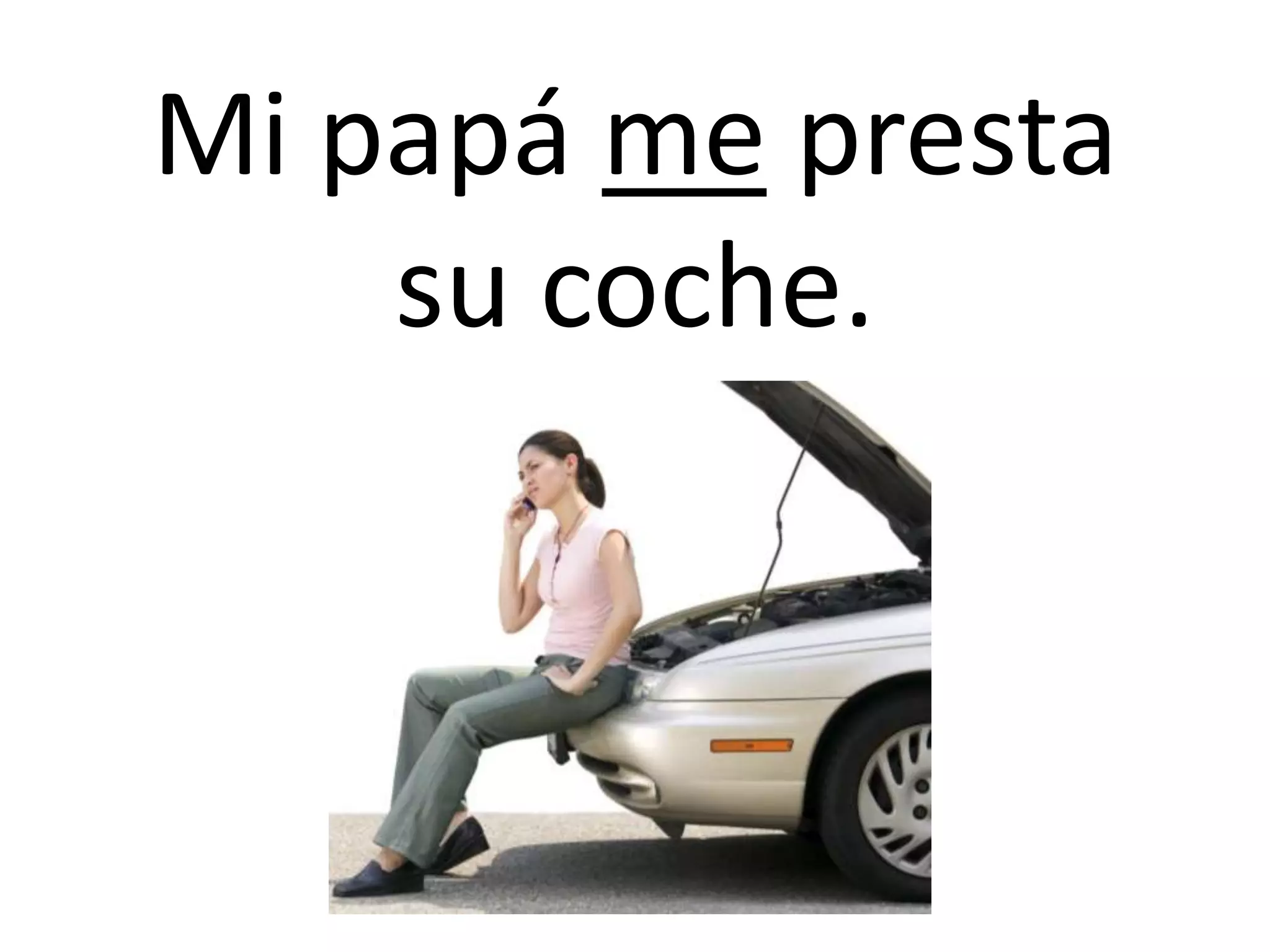 Indirect Object Pronouns ME and TE in Spanish | PPTX