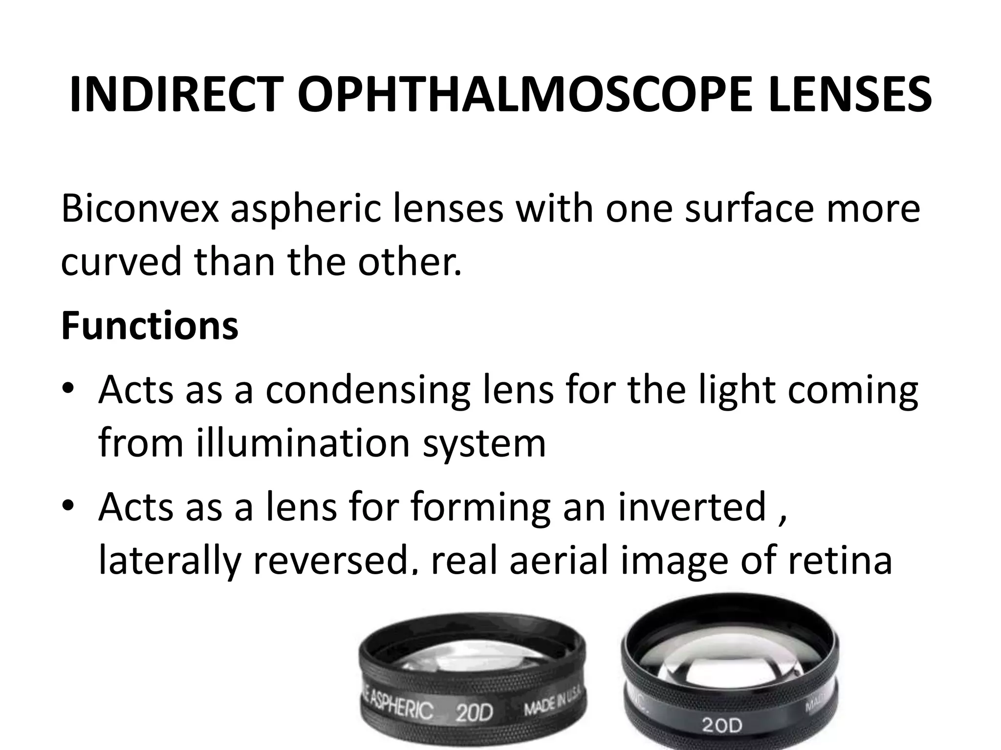 INDIRECT OPHTHALMOSCOPY ppt | PPTX