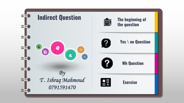 Indirect question | PPTX