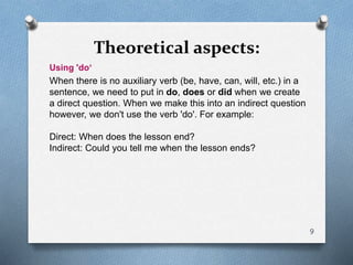 Indirect questions | PPSX