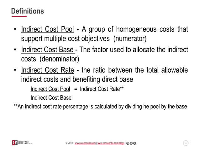 Structuring Indirect Rates | PPT