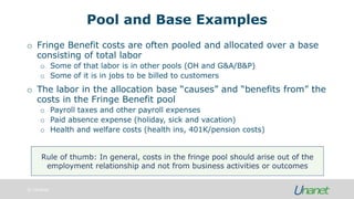 Indirect Rates - What Strategy is Right for your Organization | PPT