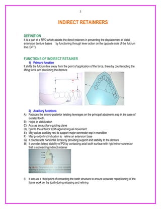 Indirect Retainer | DOC