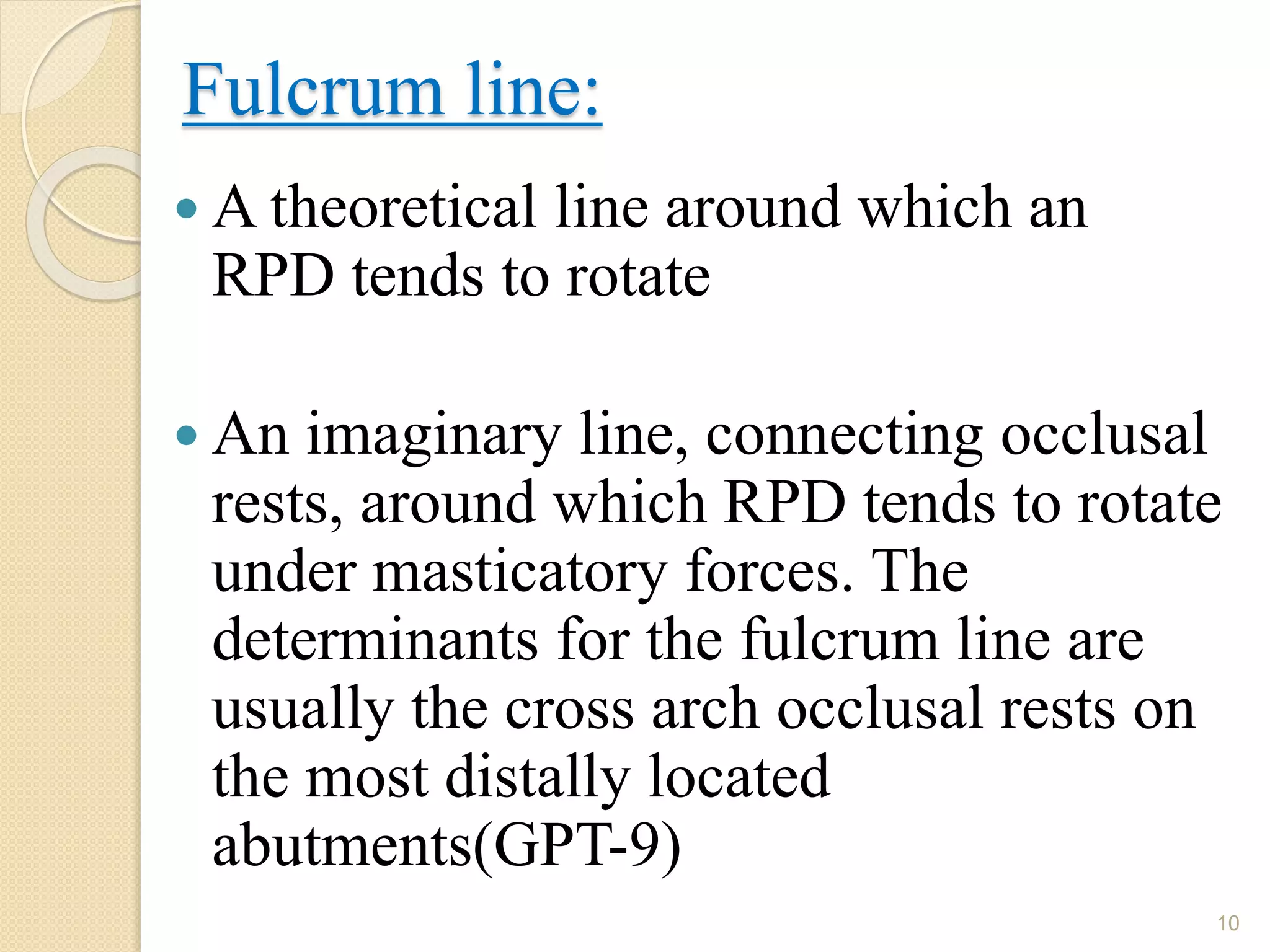 Indirect retainers | PPTX
