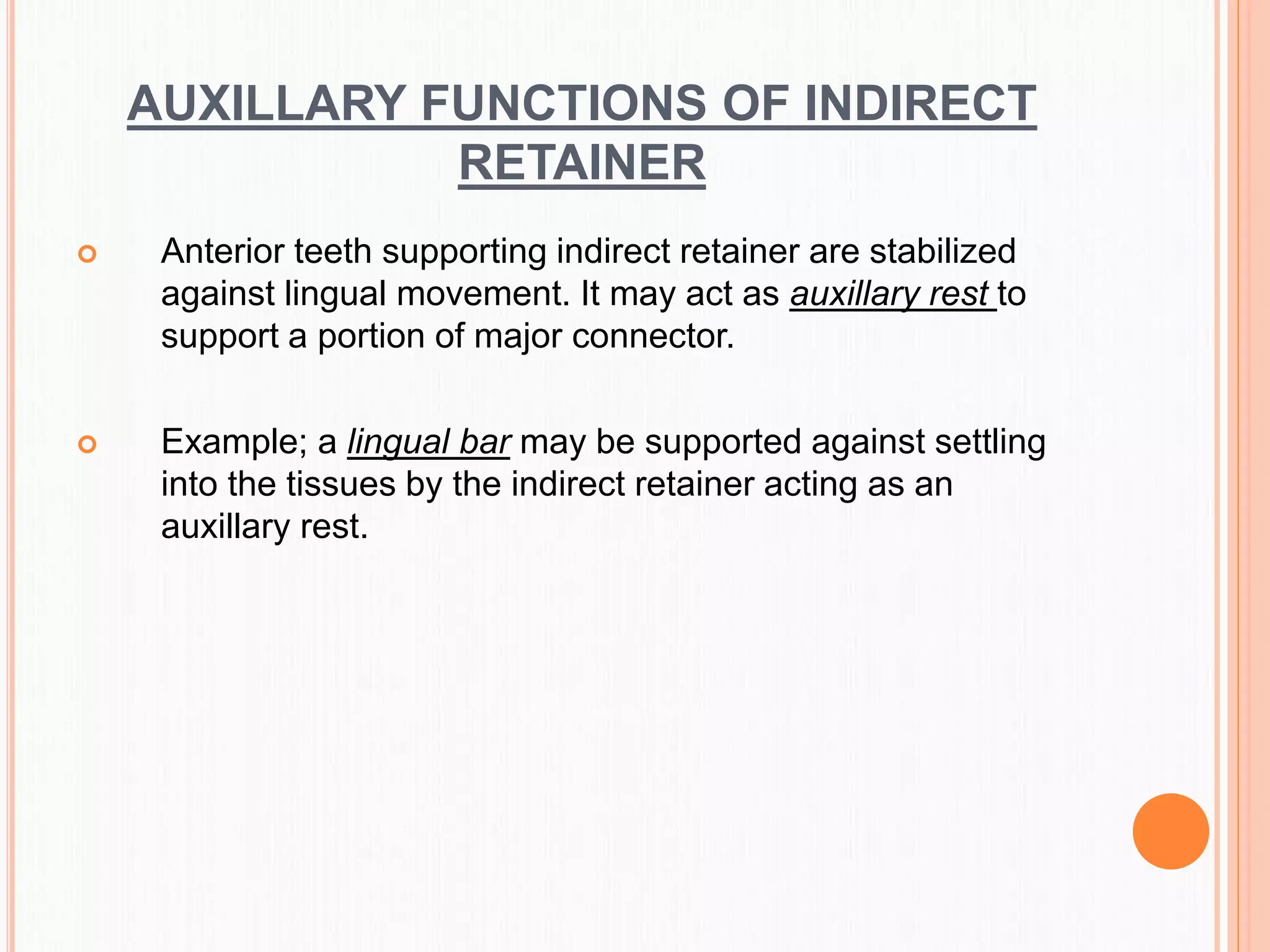 INDIRECT RETAINERS.ppt