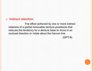 INDIRECT RETAINERS.ppt