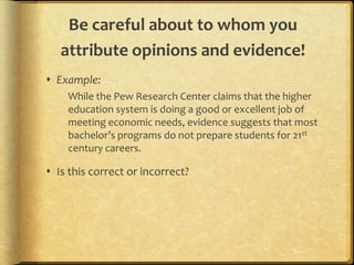 Indirect sources and Practice with templates | PPTX