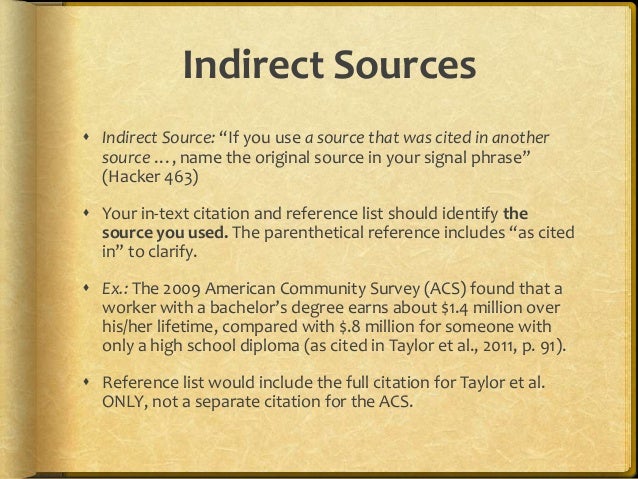 Indirect sources and Practice with templates
