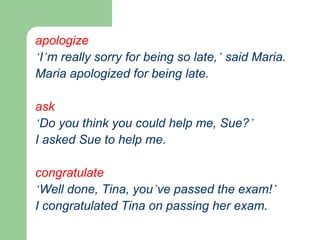 Indirect Speech-English Grammar | PPT