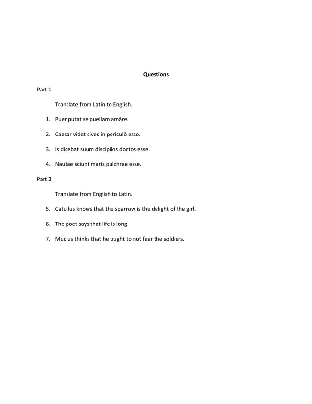 Indirectstatement | DOC