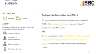 Indirect Tax - AEO - Advantages and Compliances.pdf