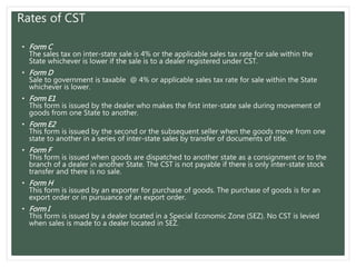 Indirect taxes | PPTX