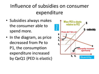 Indirect taxes, subsidies and price controls | PPTX