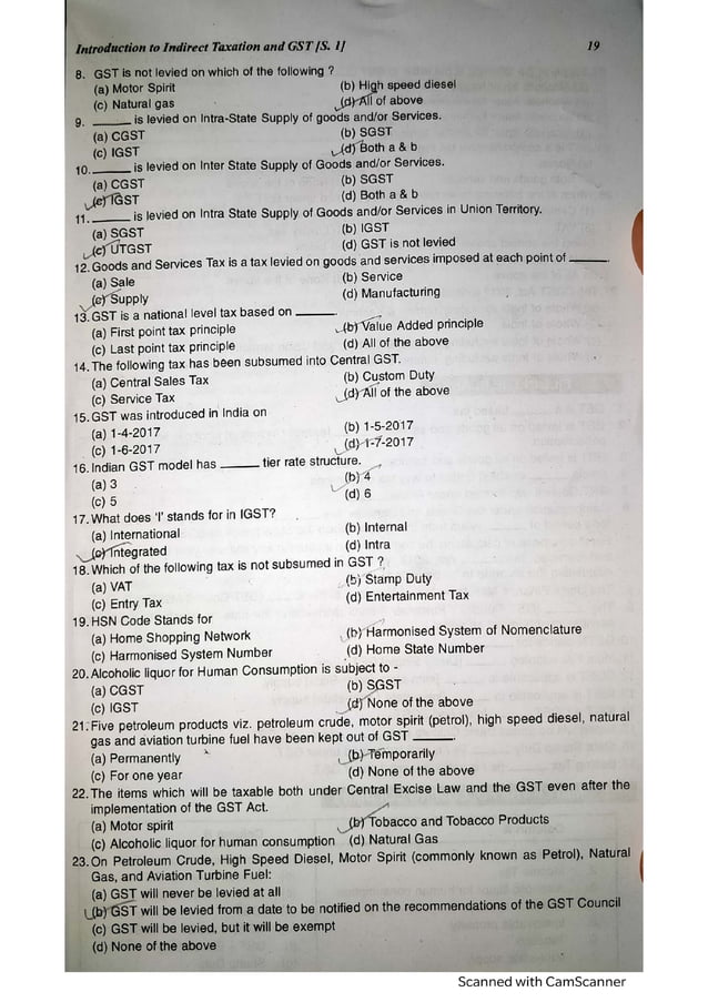 Indirect Tax how it works in education to student | PDF