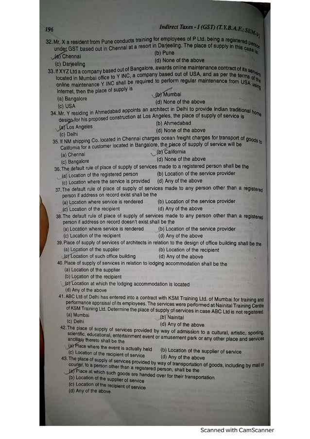 Indirect Tax how it works in education to student | PDF