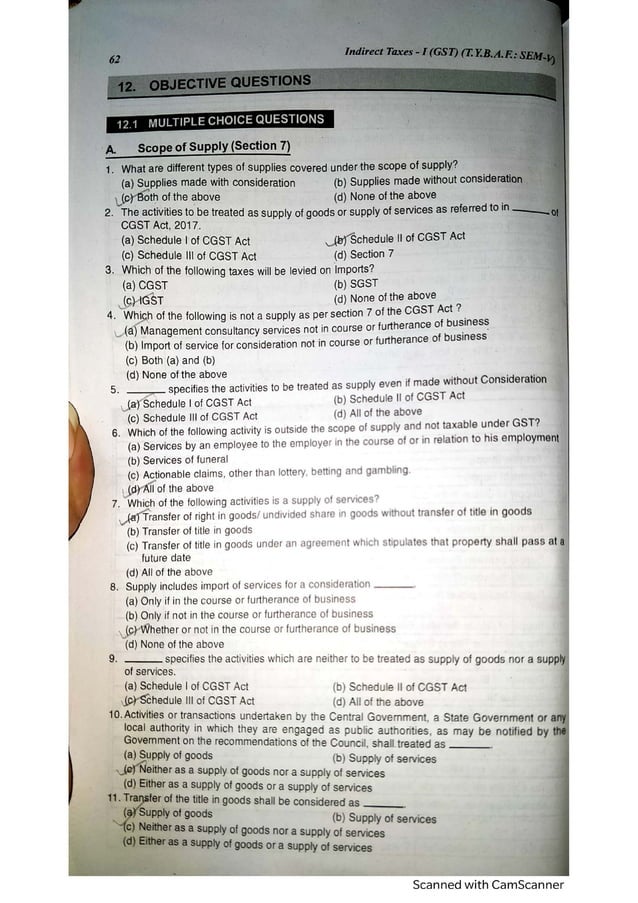 Indirect Tax how it works in education to student | PDF