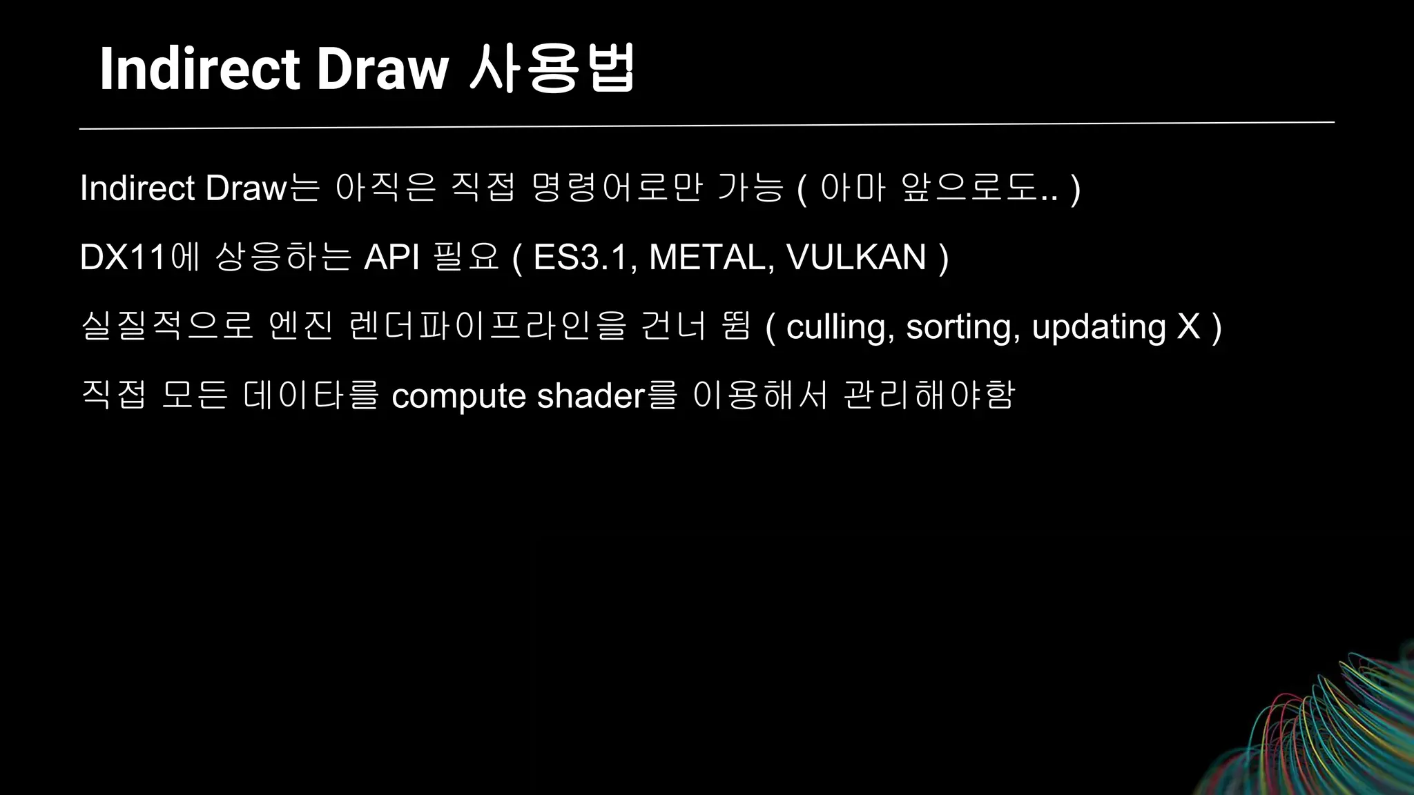 IndirectDraw with unity | PPT
