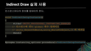 IndirectDraw with unity | PPT