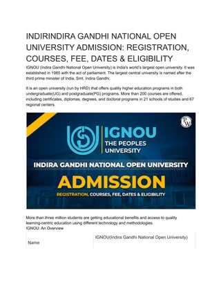 Indira-Gandhi-National-Open-University-PW | PDF
