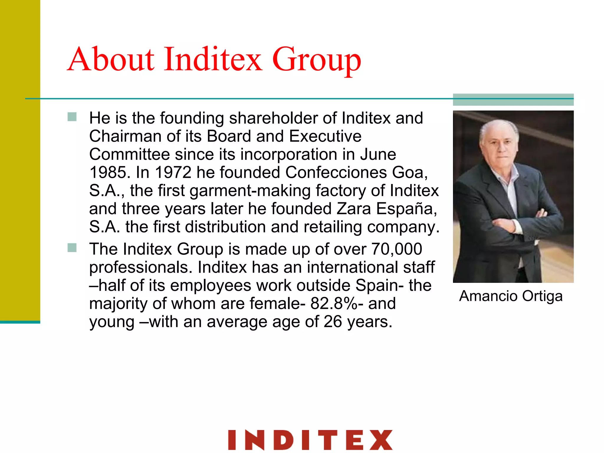 Inditex Group | PPS