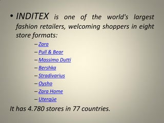 Inditex group zara | PDF