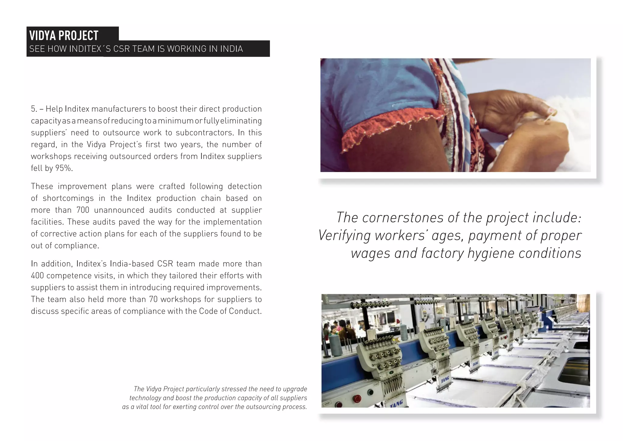 Inditex vidya project_india_en | PDF | Business | Business and Finance