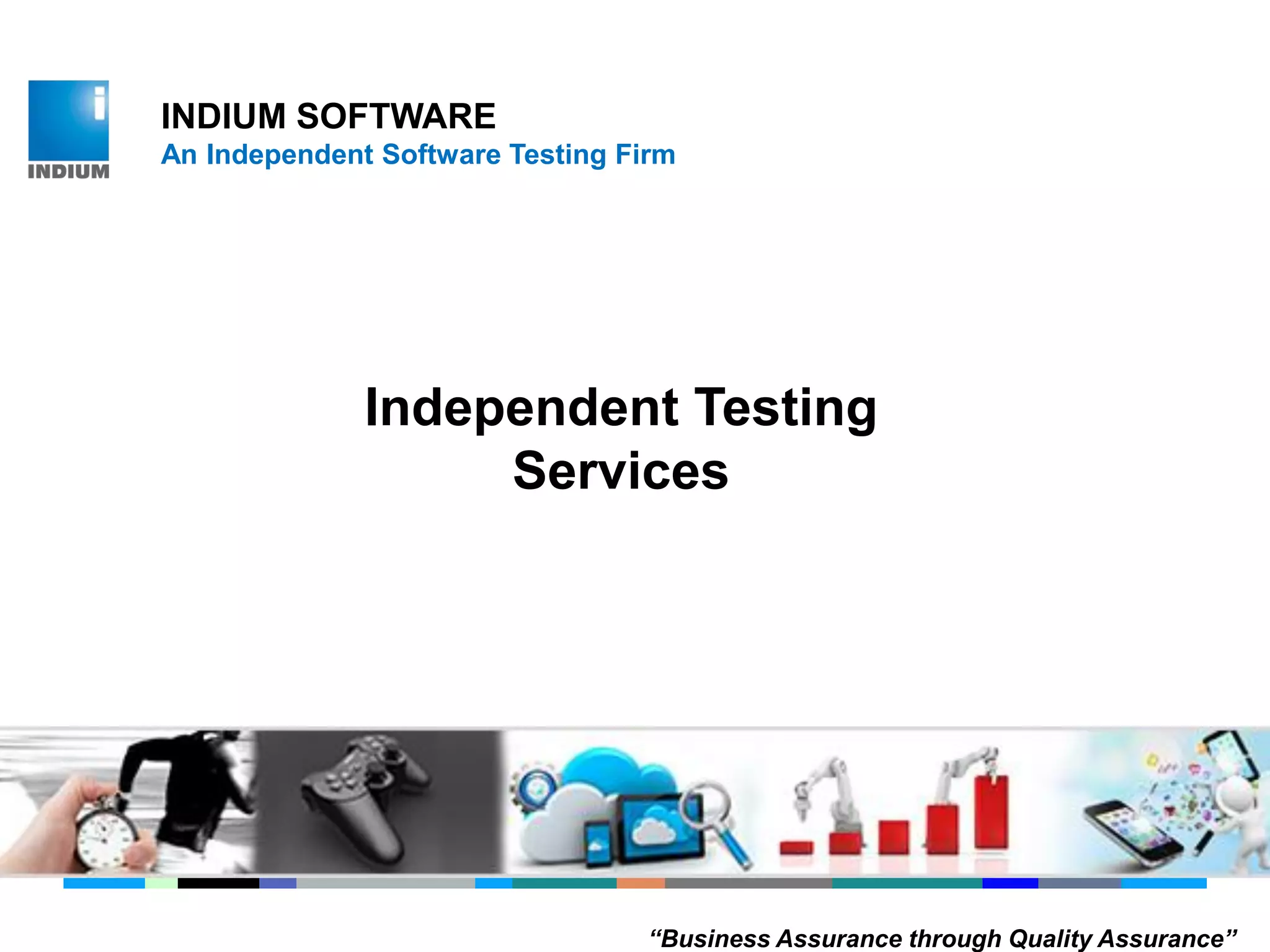 About Indium Software and Its Service Portfolio | PDF