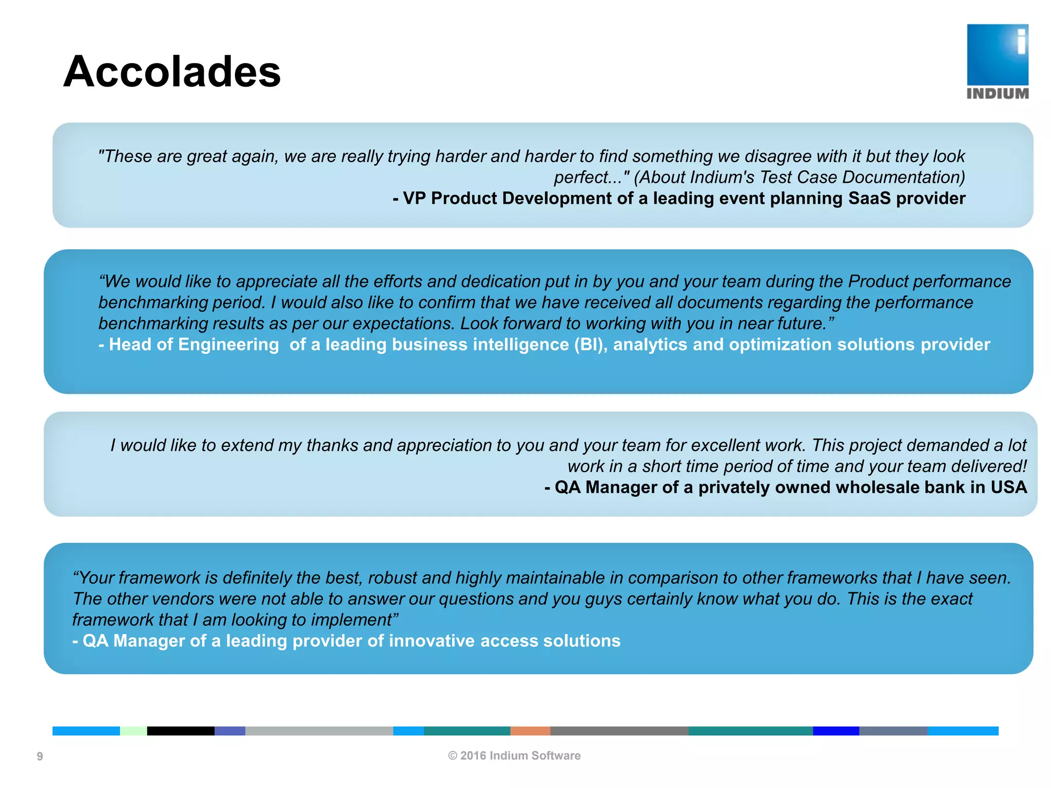 About Indium Software and Its Service Portfolio | PDF