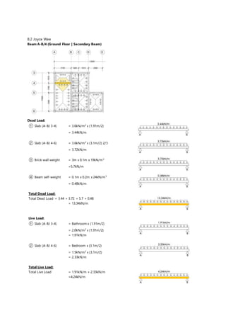 Beam and Column Analysis | Individual Component | PDF