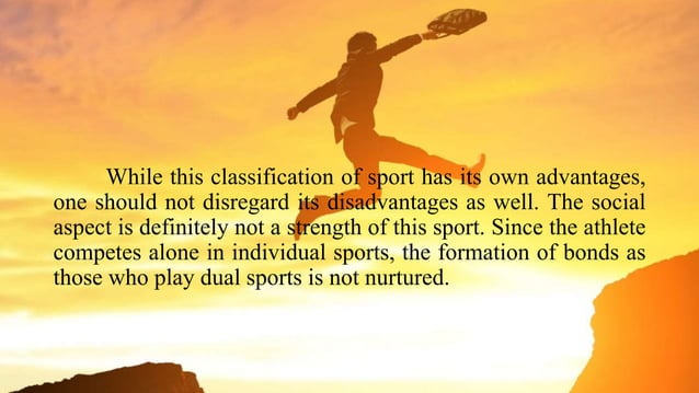 INDIVIDUAL-AND-DUAL-SPORT-1st-Topic.pptx | Participant Sports | Fitness ...