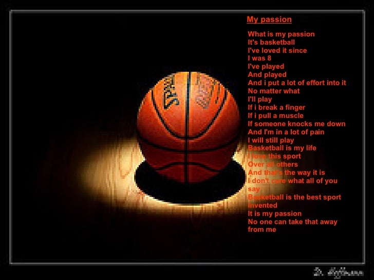 Free Verse Poems About Basketball