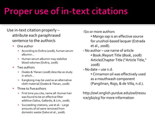 Individual RRL Specifications | PPT